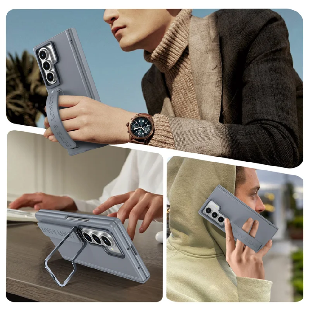 FlexBand Fold – Wrist Strap Case with Hinge & Screen Protection for ...